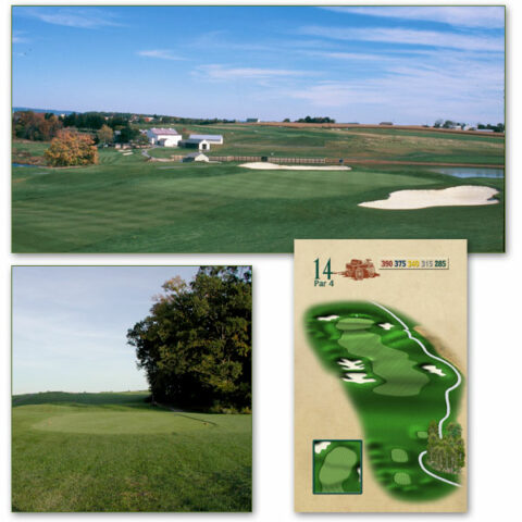 Hole #14 - OLDE HOMESTEAD GOLF CLUB