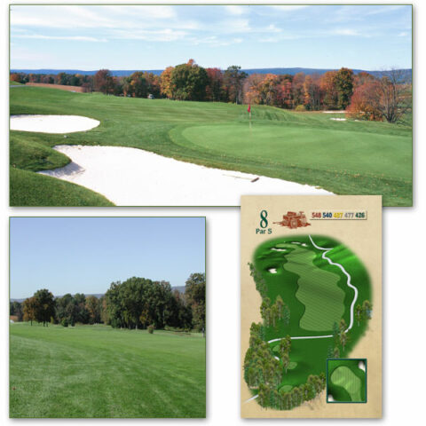 Hole #8 - OLDE HOMESTEAD GOLF CLUB