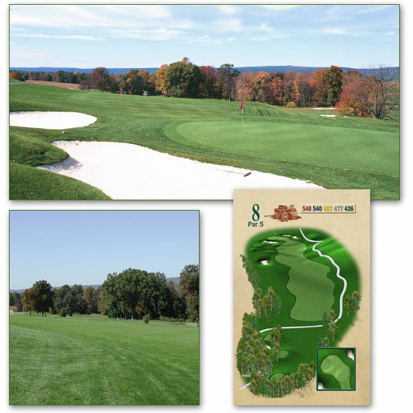 Hole #8 - OLDE HOMESTEAD GOLF CLUB