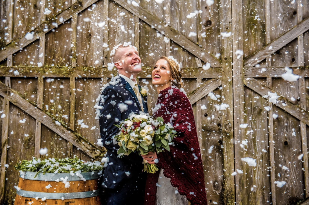 Countryside Winter Wedding Decor Ideas | Olde Homestead
